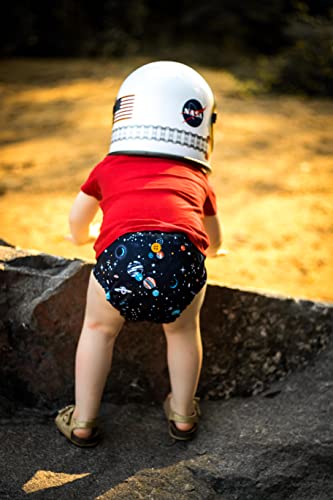 Buttons Cloth Diaper Cover - One Size (Far Out)