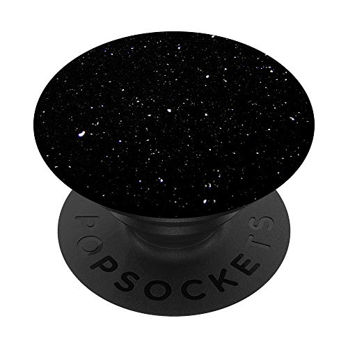 Black Polka Dots Psychedelic Circle Watercolor Paint Artist PopSockets Swappable PopGrip