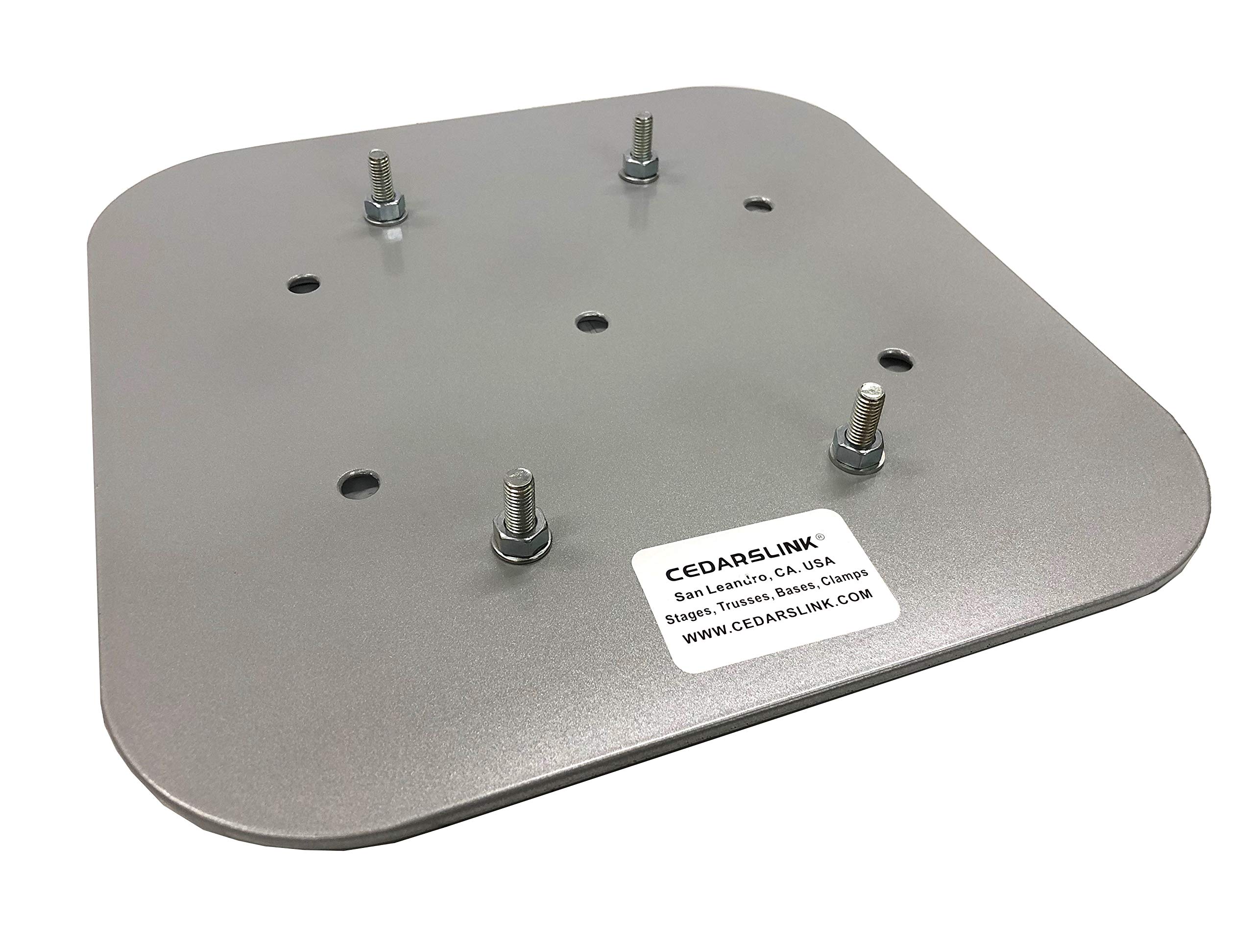 2 DJ Lighting 4.92 ft (1.5 Meter) Bolted Aluminum 8"x8" Truss Light Weight Dual Totem System. 100% Aluminum Bolt Style Trussing! 22 LB. Total Weight!