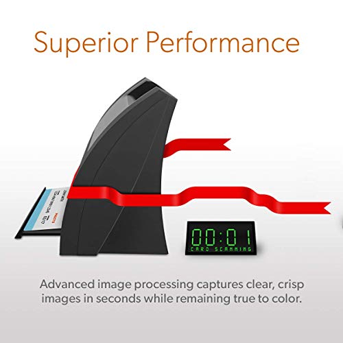 Ambir nScan 690gt High-Speed Vertical Card Scanner for Windows PC