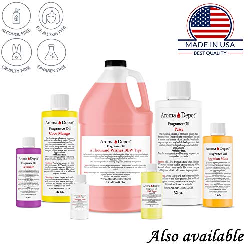 4 oz / 4 Ounce Coco Mango Unisex Perfume/Body Oil Our Interpretation, Premium Quality Uncut Fragrance Oil Soap, Candle Making & Incense