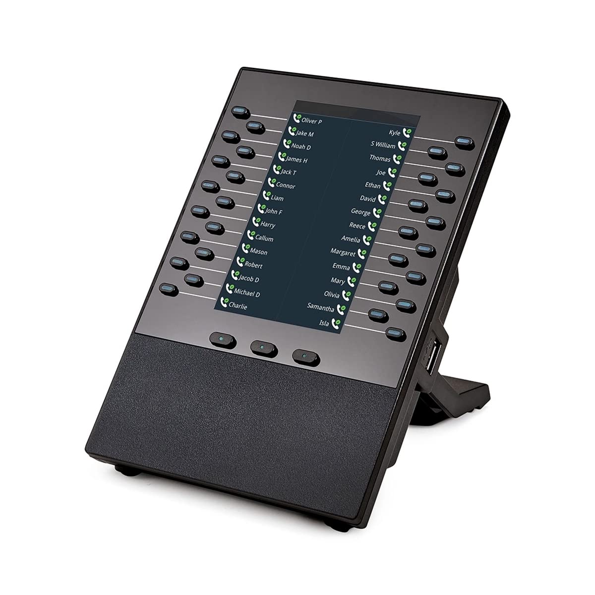 Polycom, Inc. VVX EM50 Expansion Module for VVX 450 (PY-2200-48890-025) (Renewed)