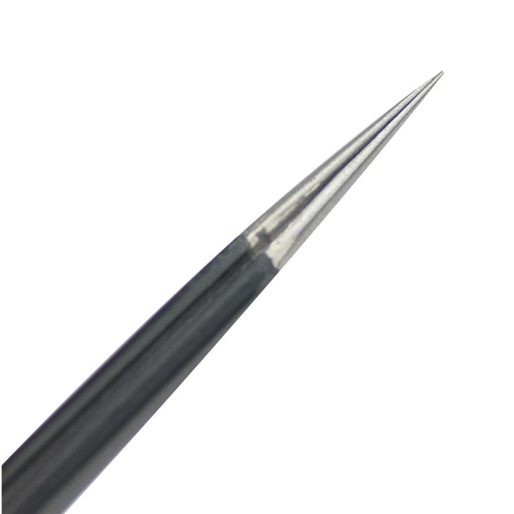 AKOAK The Best Precision Anti-Static Stainless Steel Professional Slim Tip-point and Curved Point Tweezers for Eyelash Extension,Nail Art,Electronics and Jewelry Making,Pack of 2