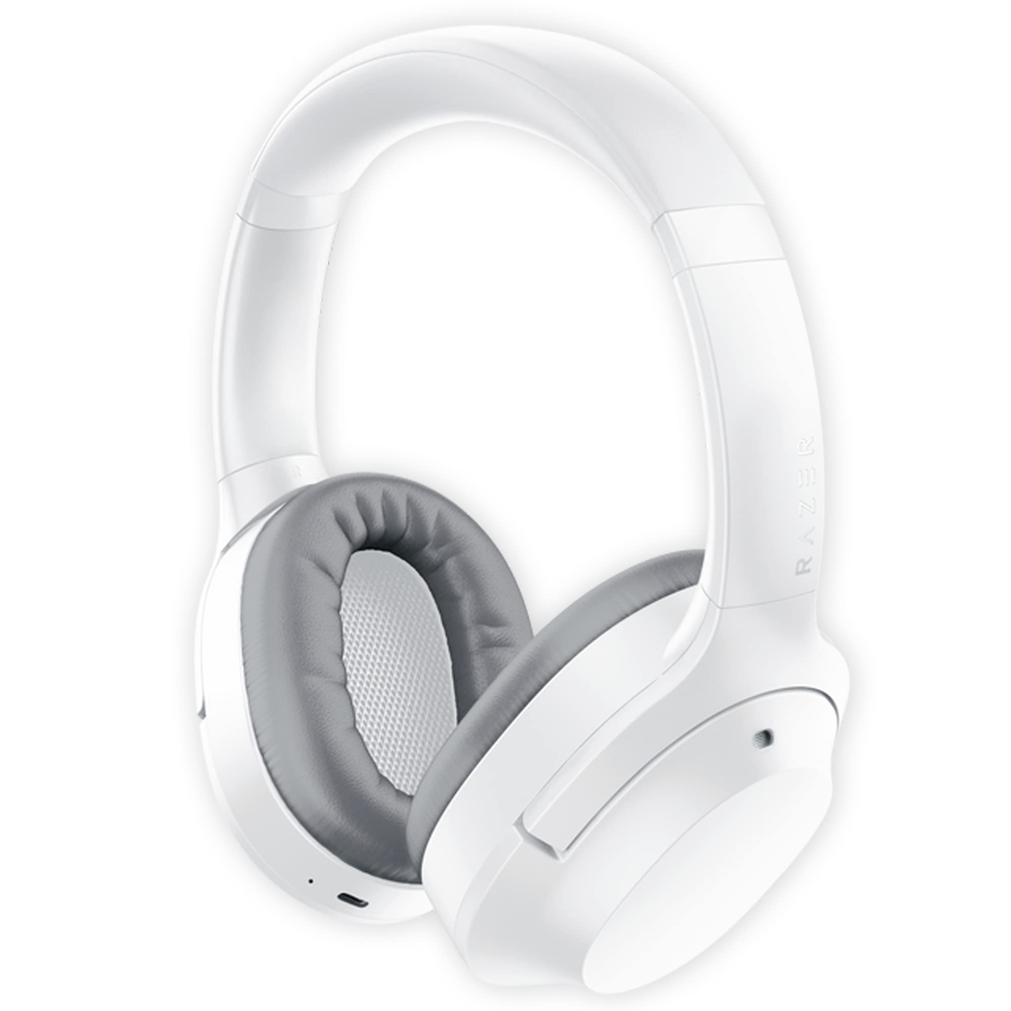 Razer Opus X Wireless Low Latency Headset: Active Noise Cancellation (ANC) - Bluetooth 5.0-60ms Low Latency - Customed-Tuned 40mm Drivers - Built-in Microphones - Mercury (Renewed)