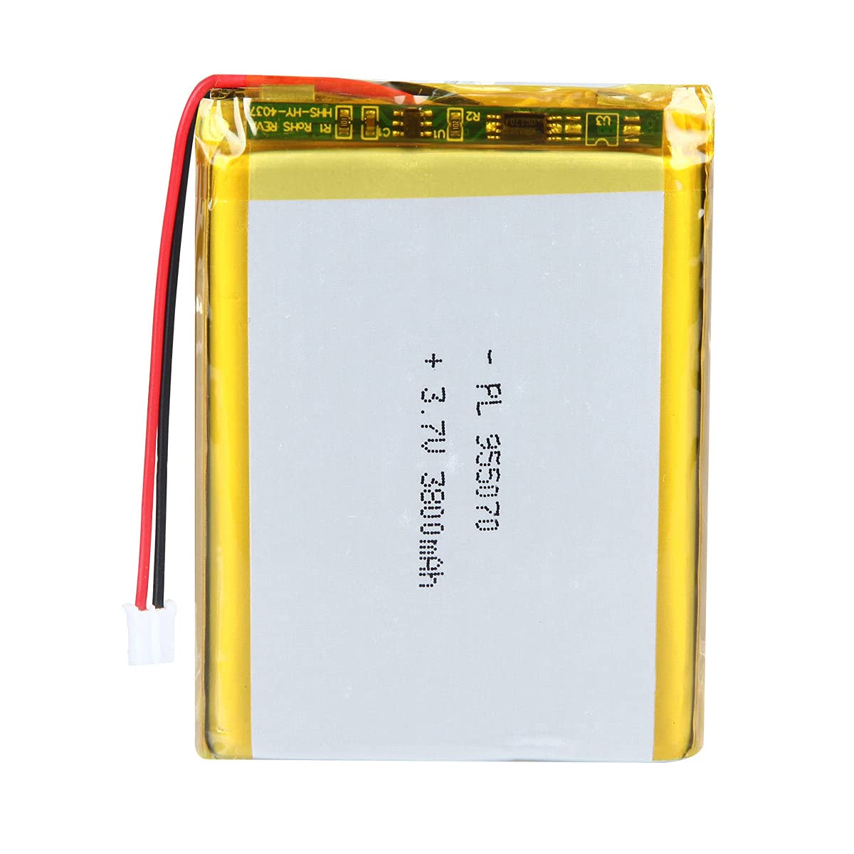 AKZYTUE 3.7V 3800mAh 955070 Lipo battery Rechargeable Lithium Polymer ion Battery Pack with PH2.0mm JST Connector