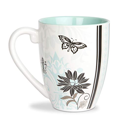 Pavilion Gift Mark My Words 4-3/4-Inch Serenity Mug, 20-Ounce