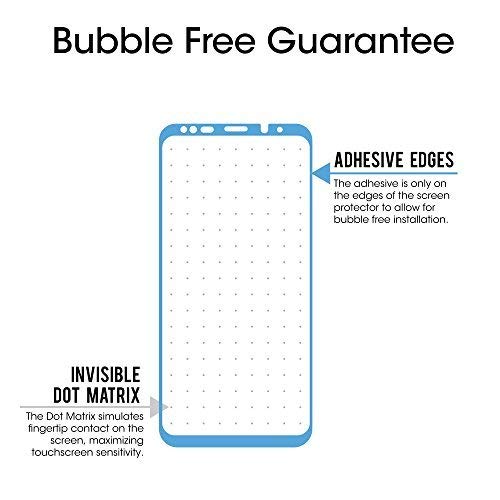 amFilm Glass Screen Protector for Galaxy S9, Samsung Galaxy S9, 3D Curved Tempered Glass, Dot Matrix with Easy Installation Tray, Case Friendly (Black), Microfiber, 1 Pack