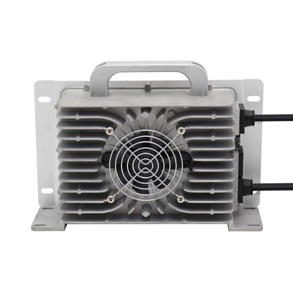 48V 15A Golf Cart Battery Charger for Yamaha Golf Cart G14 G16 G19 G22 Drive with 2 Pin Plug Waterproof IP68