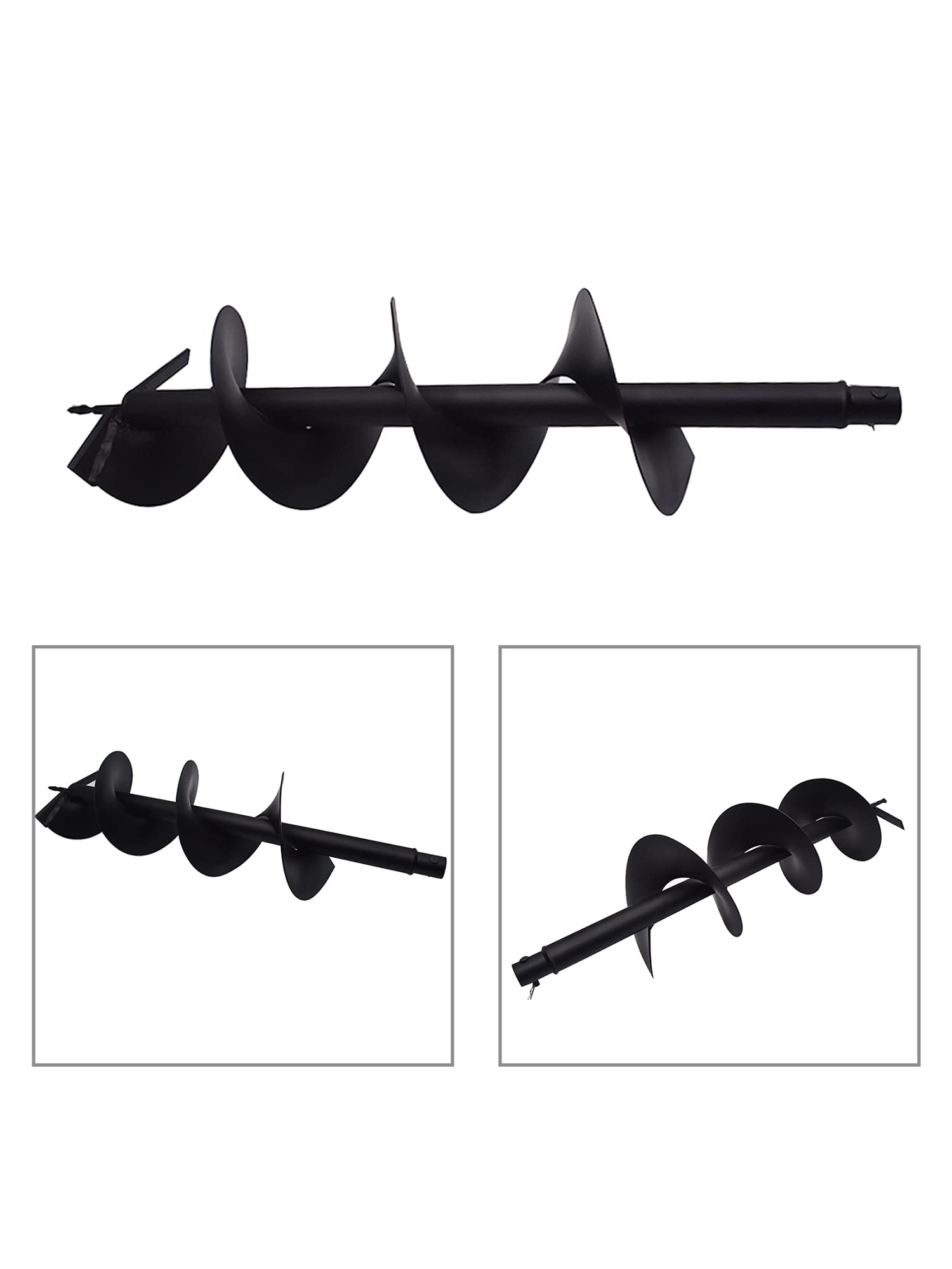 Auger Drill Bit for Planting Hole, 4" 6" 8" 10" 12" Bulb Bedding Digging Post Hole Planting Tool for 3/4" Shaft Auger