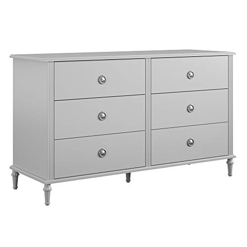 Little Seeds Rowan Valley Arden 6 Drawer Grey Kids’ Dresser