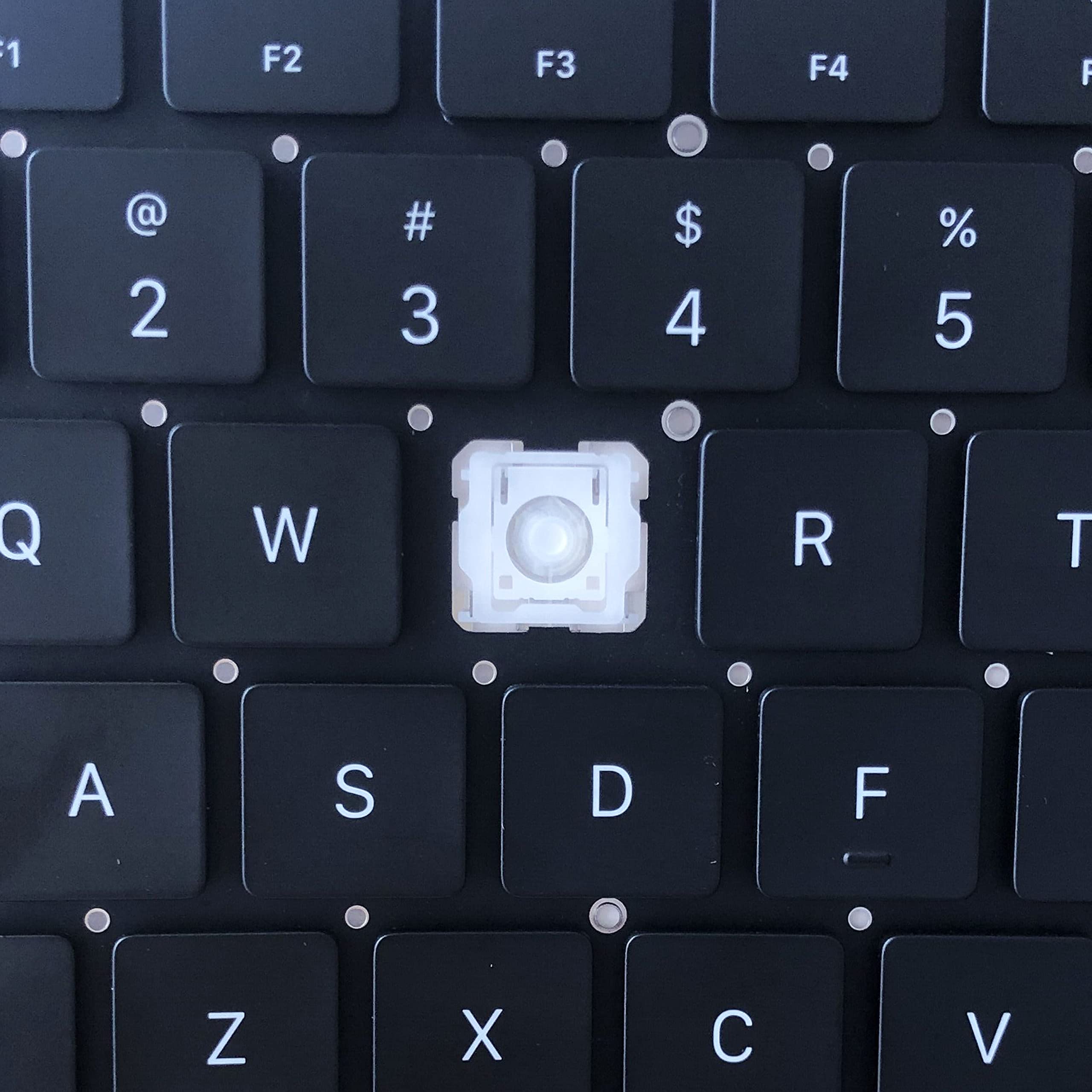 Bfenown Replacement US Keyboard keycap Keycaps Keys for MacBook Air Retina 13.3" A2337 M1 MGN63LL/A MGND3LL/A MGNA3LL/A MGN93LL/A MGN73LL/A MGNE3LL/A EMC 3598 2020 2021 Year