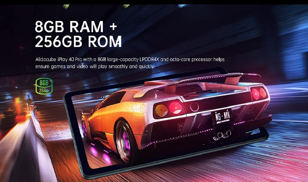 ALLDOCUBE_ World Premiere ALLDOCUBE iPlay 40 Pro 10.4 inch Tablet PC Android 11 8GB RAM 256GB ROM Octa Core T618 4G LTE PhoneTablet 2K IPS