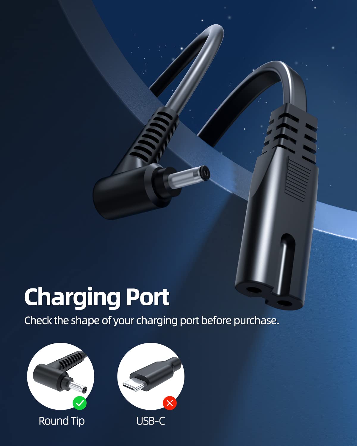 19V 2.1A AC Charger Fit for Samsung Galaxy View SM-T670 T677 18.4 Tablet Power Adapter Supply Cord