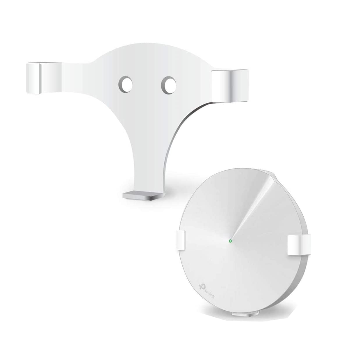 ALLICAVER Compatible Wall Mount Tp-Link Deco M9, Sturdy Metal Made Mount Stand Holder Compatible Tp-Link Deco M9 Mesh WiFi. (3-Pack)