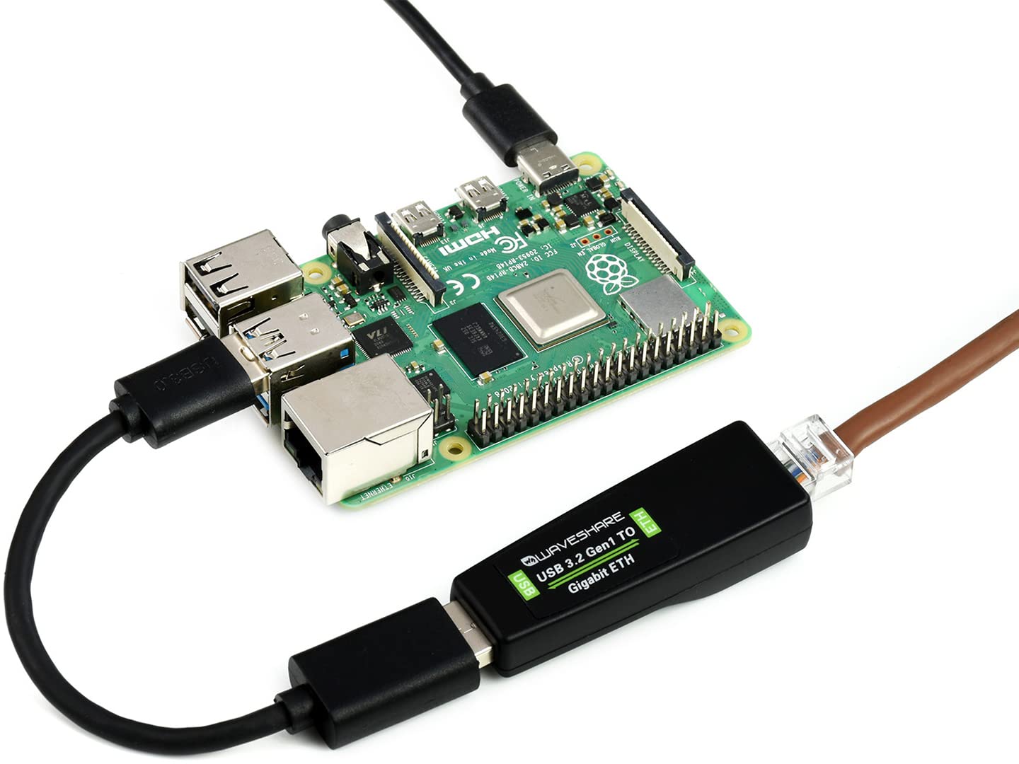 Bicool USB 3.2 Gen1 to Gigabit Ethernet Converter,RTL8153 Controller 101001000Mbps Network Standard, Driver-Free,Plug and Play,Support Multi Systems Win788.110,etc.