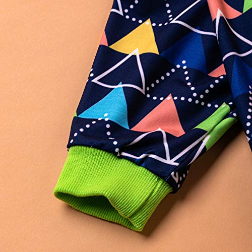 LovinPet Large Dog Pjs Post Surgery Wear/Triangles Blizzard Blue Prints/Post Surgery Shirt/UV Protection, Pet Anxiety Relief, Wound Care for Large Dog Onesies