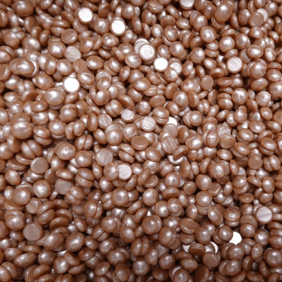 Waxness Spa Choice Mineral Gold Demi Creamy Hard Wax Beads 2.2 lb / 1 kg Pack of 12