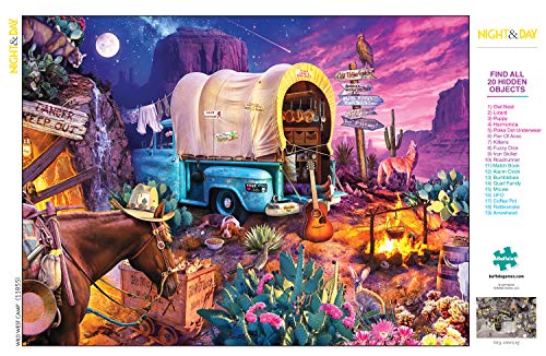 Buffalo Games - Wild West Camp - 1000 Piece Jigsaw Puzzle