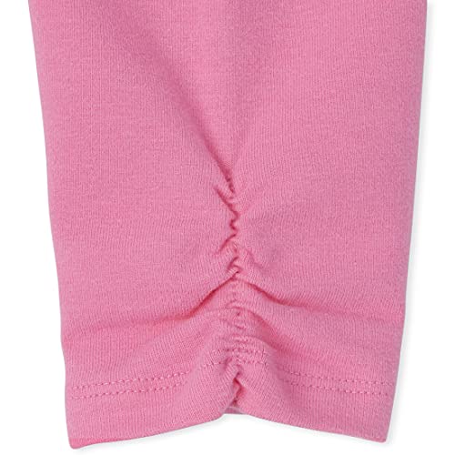 The Children's Place Baby Girls and Toddler Print Knit Leggings 3-Pack Pants, Tidal, 3T US