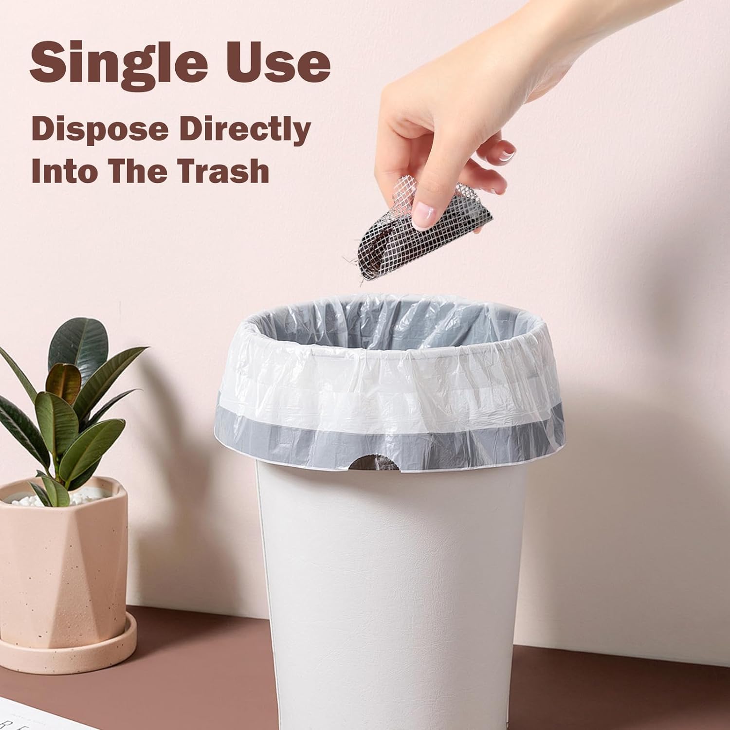 10Pack Disposable Shower Drain Hair Catcher Waterproof Mesh Stickers,Kitchen Sink Drain Strainer,Bathtub Hair Catcher for Drain,Sink Stopper,Bathtub Accessories,Bathroom Necessities (3.54"/9CM)