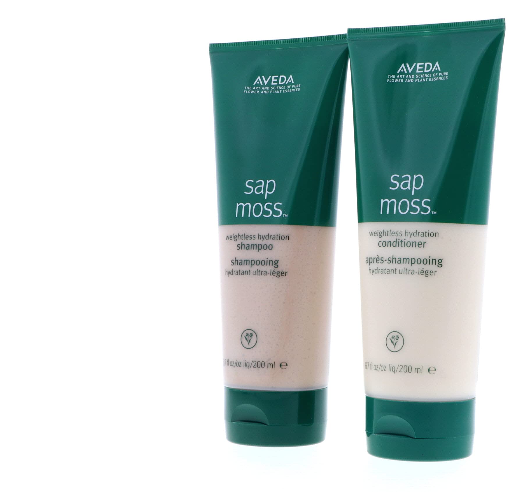 AVEDA Sap Moss Weightless Hydration Shampoo and Conditioner Set 6.7 Ounce Each