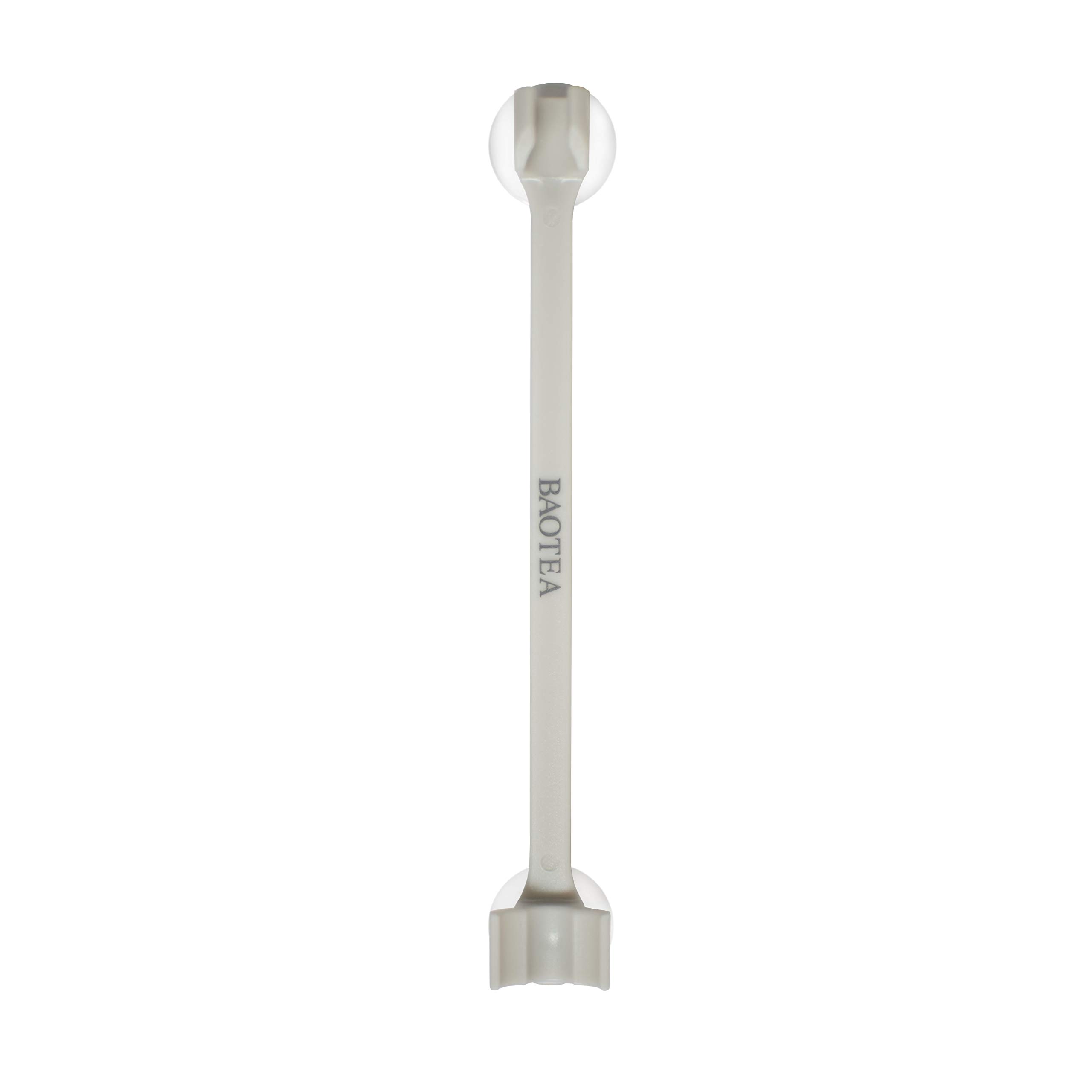 BAO TEA - Universal Manual Toothbrush Holder - Elevated Style - Suction Cup Mirror Mount