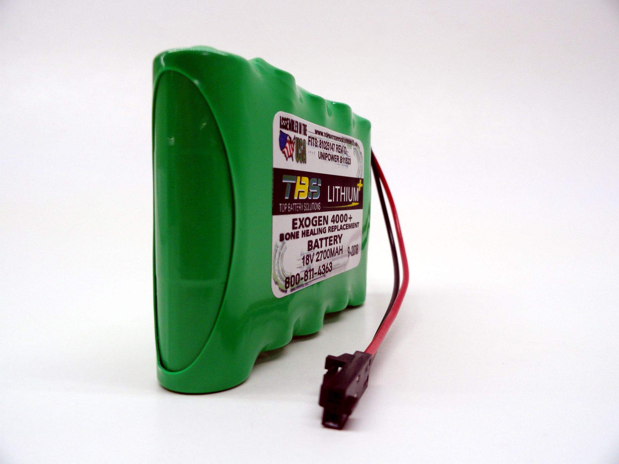 1pc Replacement Battery Exogen 4000+ and 2000+ Bone Healing System 81025147