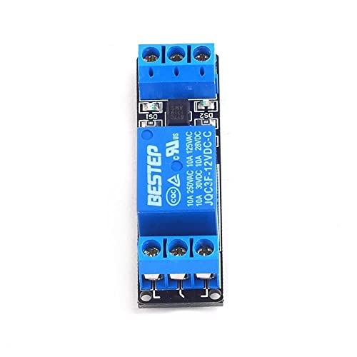 10pcs 1 Channel Relay Module 12V Low Level Triggered for Arduino ARM PIC AVR DSP