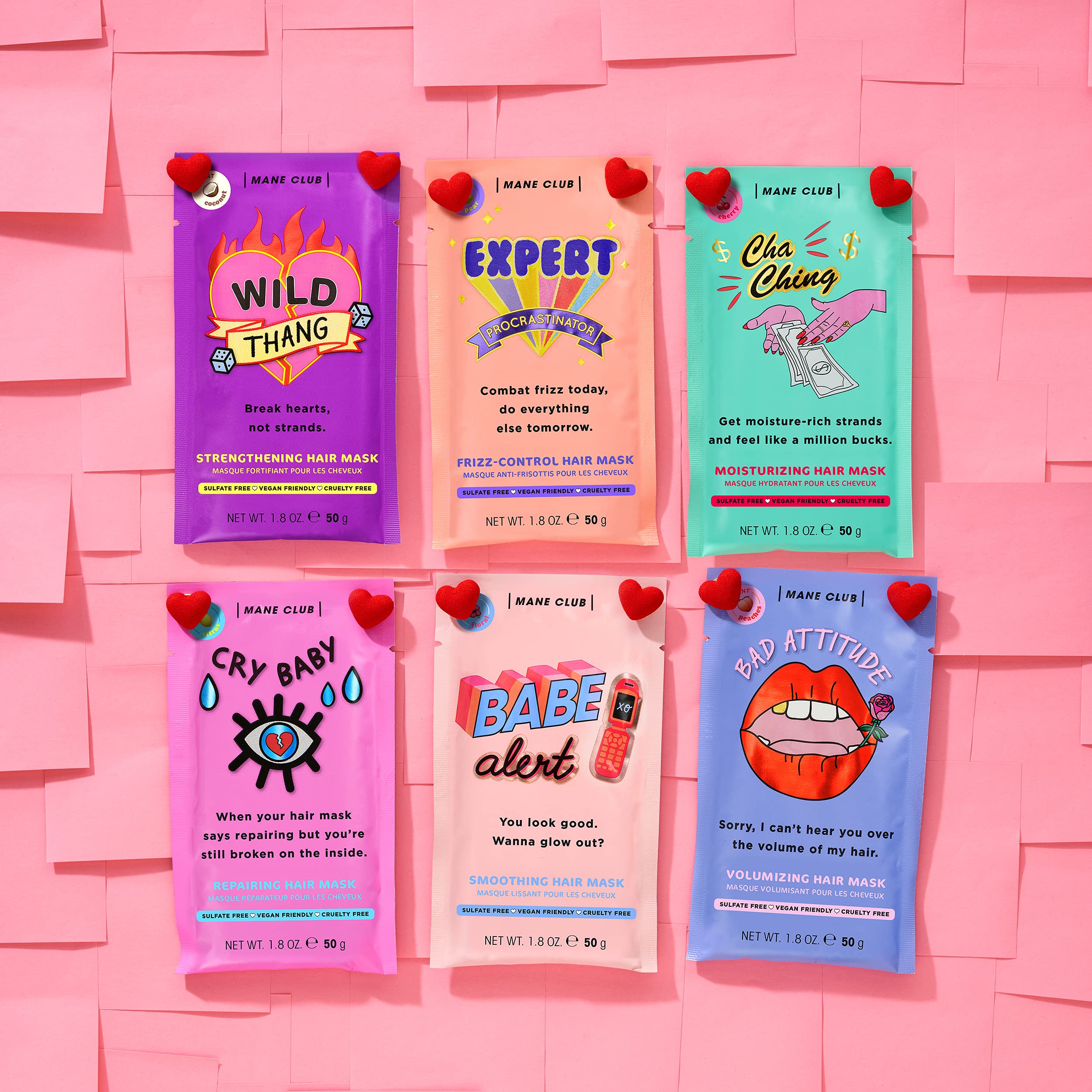 MANE CLUB Babe Alert Deep Conditioner, cruelty free, vegan, no sulfates or parabens β Pack of 6