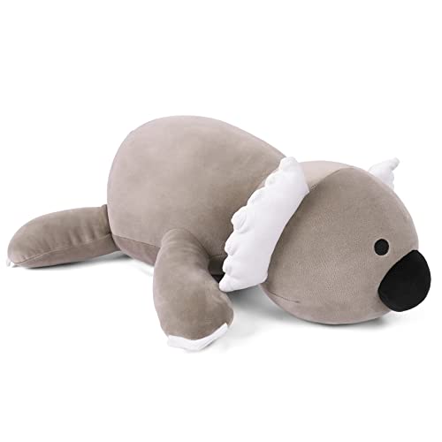 24" 4.2lbs Koala Weighted Stuffed Animals,Cute Cuddle Plushie Toy Weighted Koala Plush Throw Pillow for Children Kids Adults(Koala)