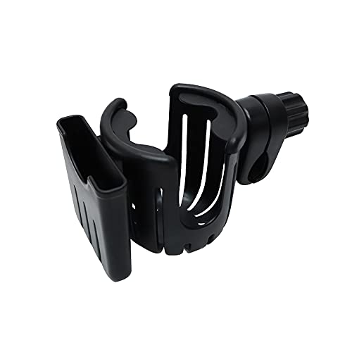 Cup Holder with Phone Holder, 2 in 1 Drink Holder by Volcaconiosis, Cup Holder for Boat Bike Stroller Cup Holder for Vista, Cru, Minu and Yoyo, Stroller Accessories Wheelchair Accessories…
