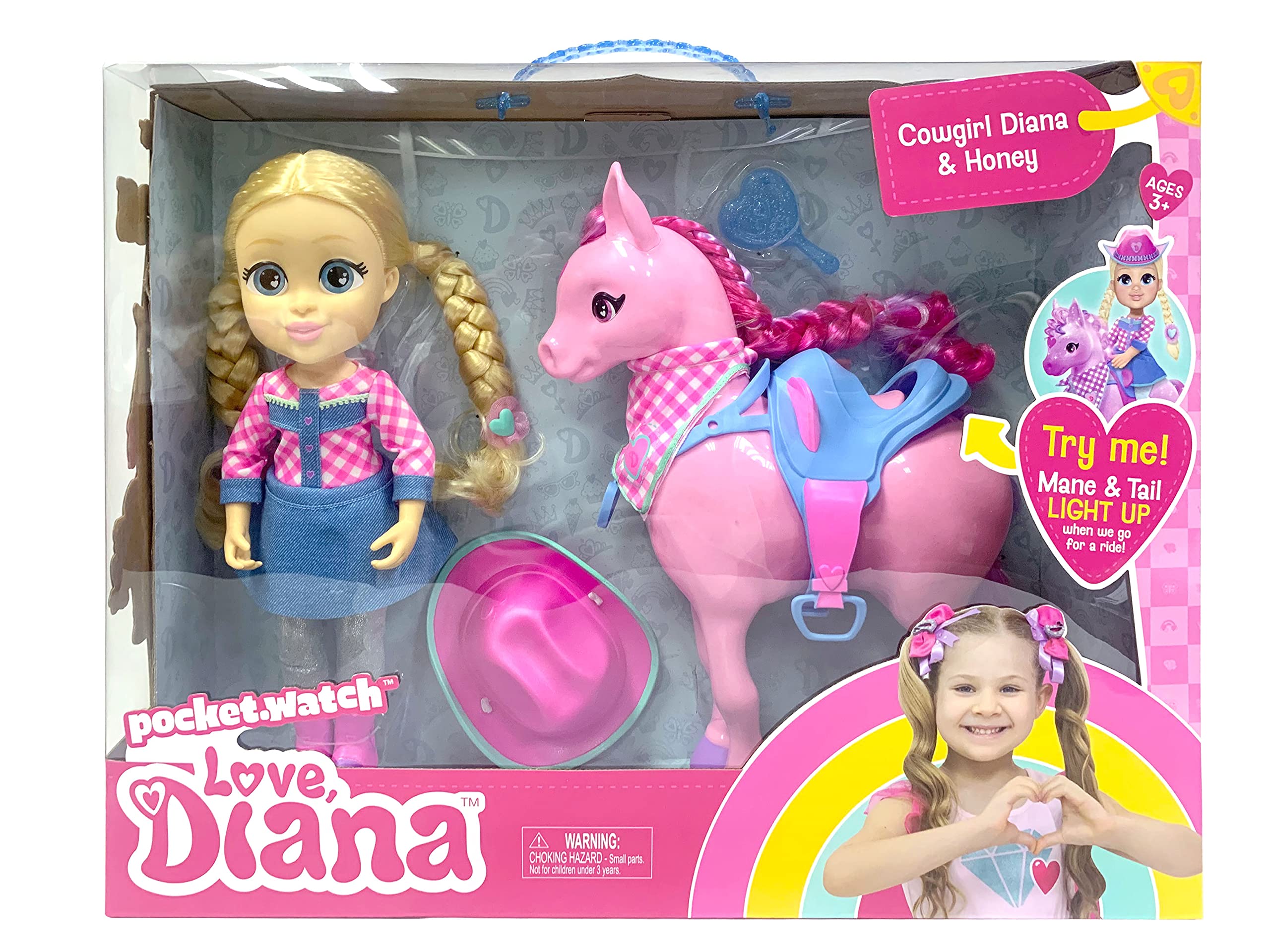 Love, Diana - S2 33cm Cowgirl Diana & Honey (20512)