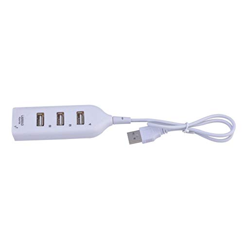 Lysee USB Cables - High Speed Micro Mini 4 Ports USB HUB 2.0 Splitter Adapter USB Cable Converters fo rLaptop PC Notebook Receiver Computer - (Color: Black, Length: 42cm)