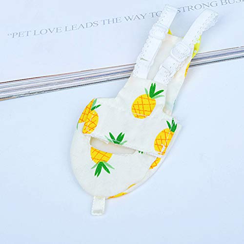 balacoo Pet Clothes Clothing Clothes Bird Diaper Flight Suit Nappy Pet Pee Pad Suitable for Parrot African Grey Budgie Parakeet Cockatoos (Size L, Random Style) Parakeet Bird Cage Parakeet Bird Cage
