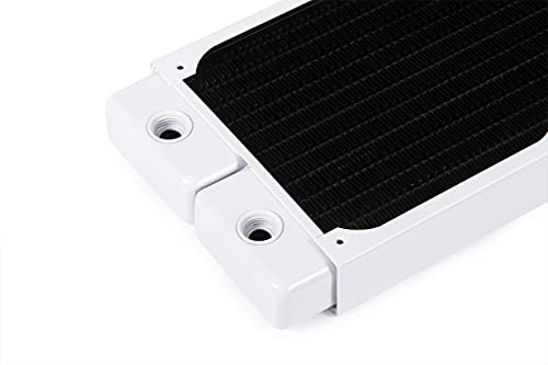 Alphacool NexXxos ST30 Full Copper 360mm Radiator V.2, 120mm x 3, Triple Fan, White