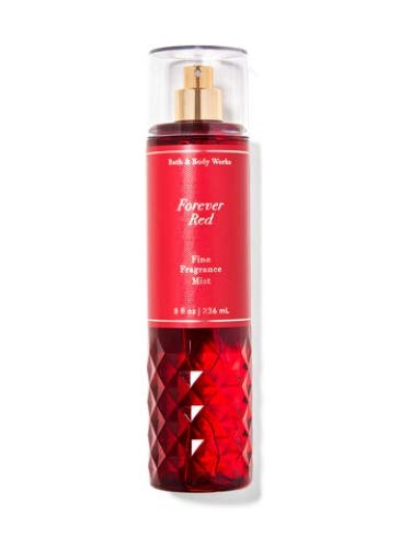 Bath & Body Works - Forever Red - Gift Set - Fine Fragrance Mist & Body Cream - Packaging Varies
