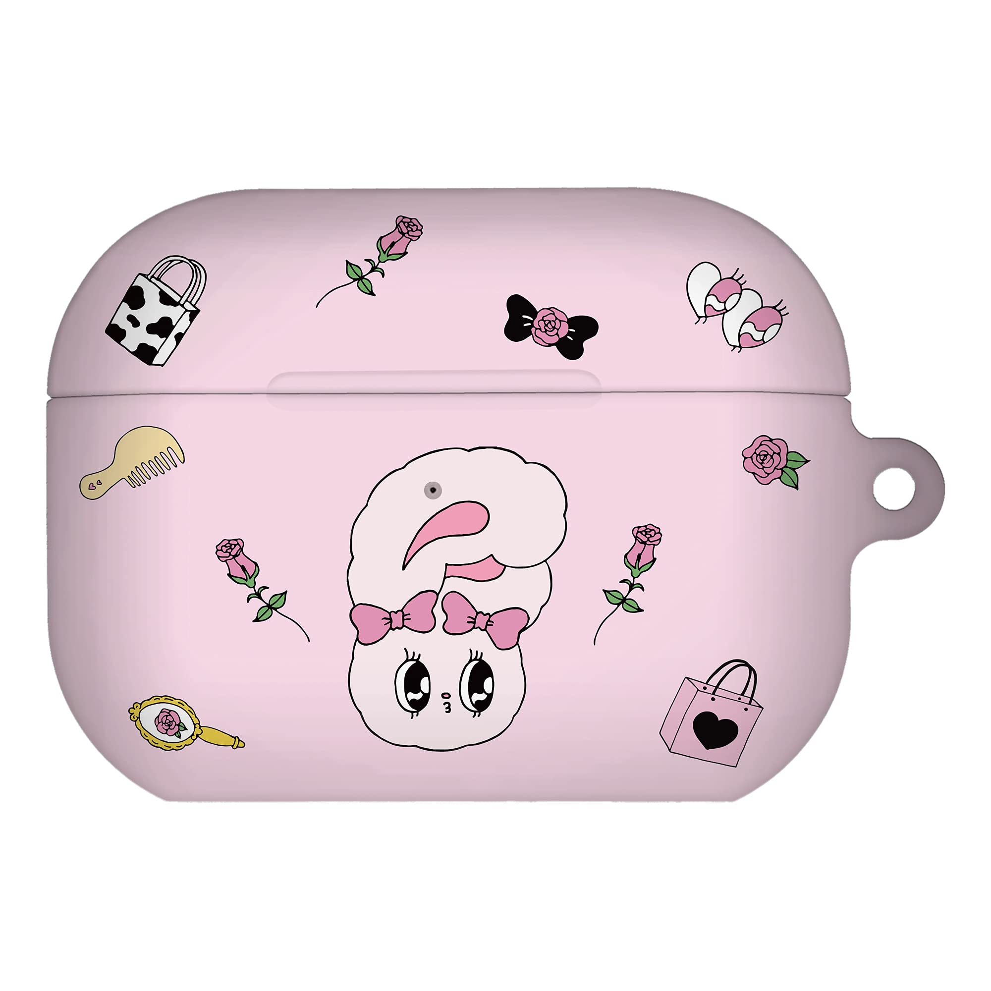 Esther Bunny Compatible with AirPods Pro Case Key Holder Hard PC Shell Strap Hole Cover - Esther Bunny Item