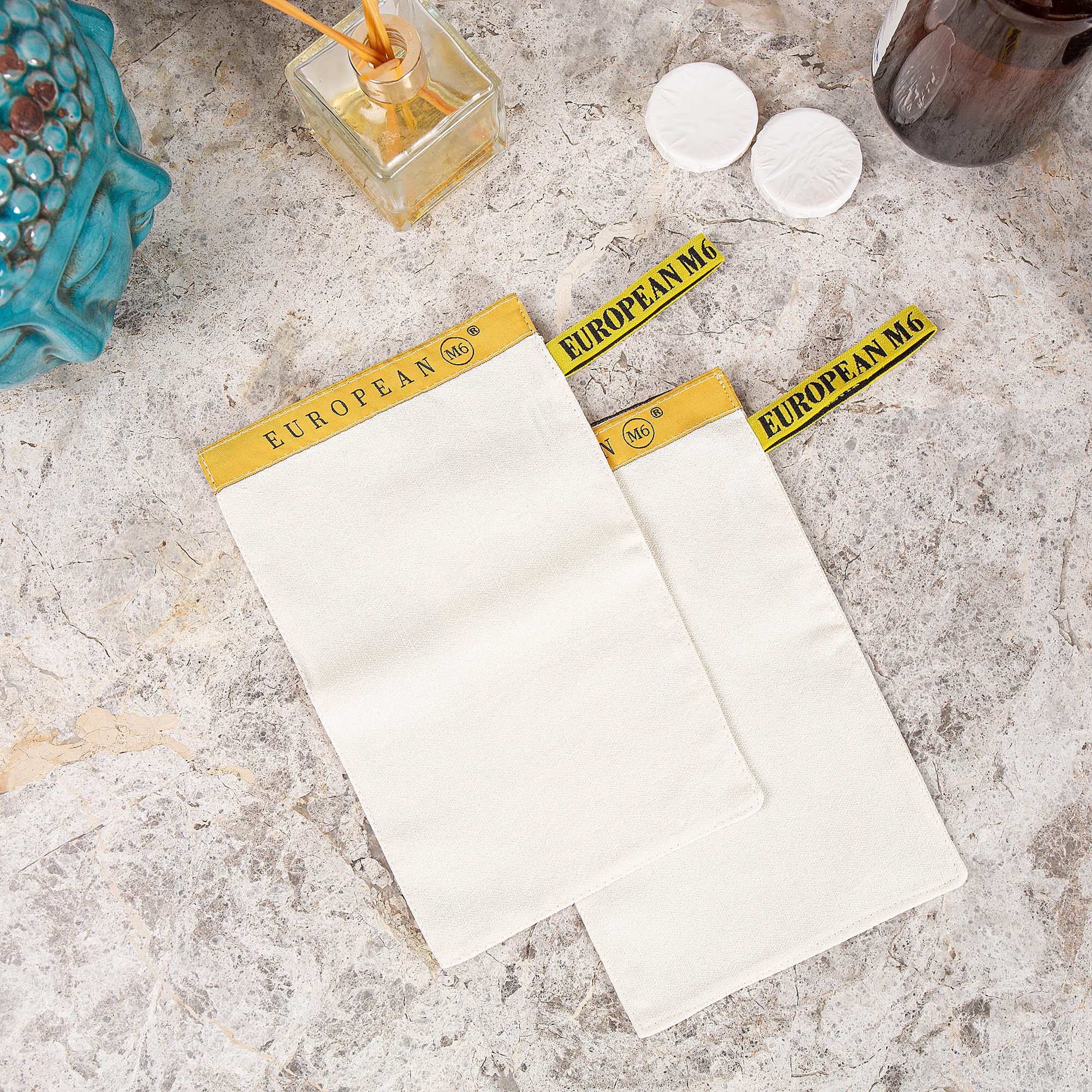 EUROPEAN M6 Niche Product, Deep Exfoliating Mitt Body Scrubber, Dead Skin Remover Treatment For Smooth Skin
