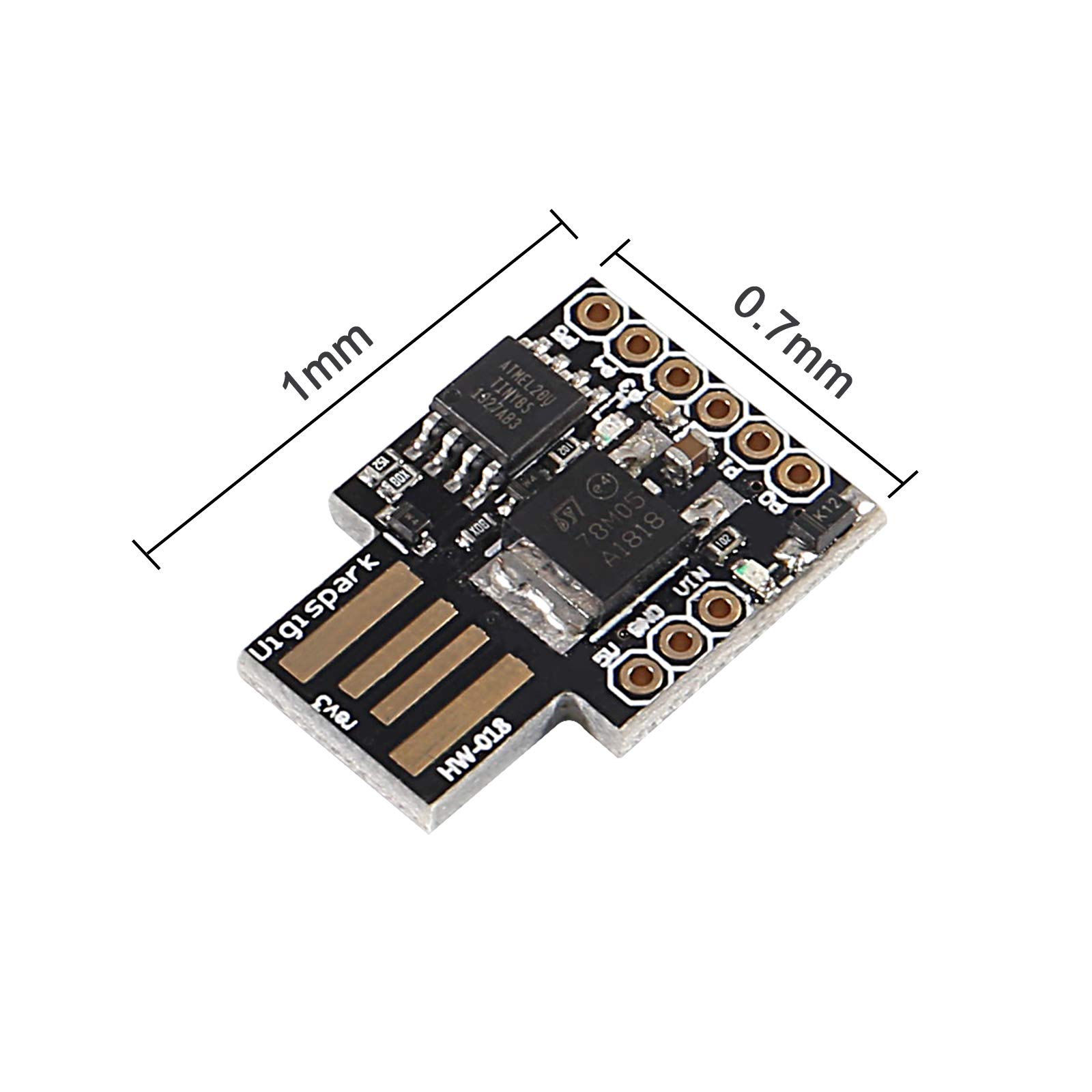 ALMOCN 4Pcs Digispark Kickstarter Attiny85 Module General Micro USB Development Board for Arduino IDE
