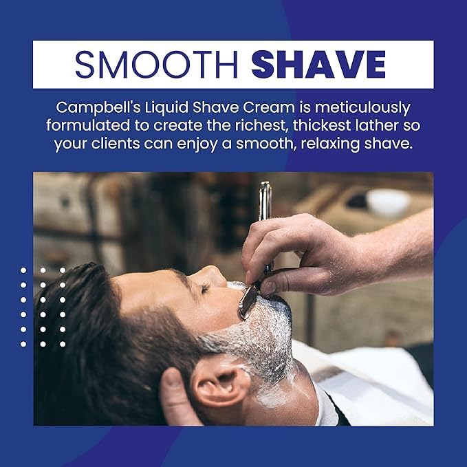 Campbell's Premix Liquid Lather for Barbers (1/2 Gallon)
