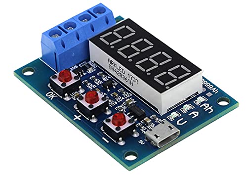 QIAONAI sh84 1.2v 12v Zb2l3 18650 Li-ion Lithium Battery Capacity Tester + Lead-Acid Resistance Battery Capacity Discharge Meter Tester Integrated Circuit