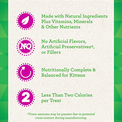 Greenies Feline Smartbites Healthy Kitten Treats, Chicken Flavor, 2.1 Oz Pack