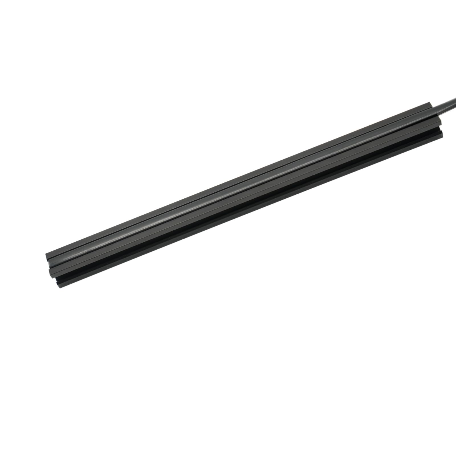 Iverntech Dust Protection Soft Cover Seal Strip for 20 Series 6mm Slot Aluminum Profile Extrustion Black 5 Meters