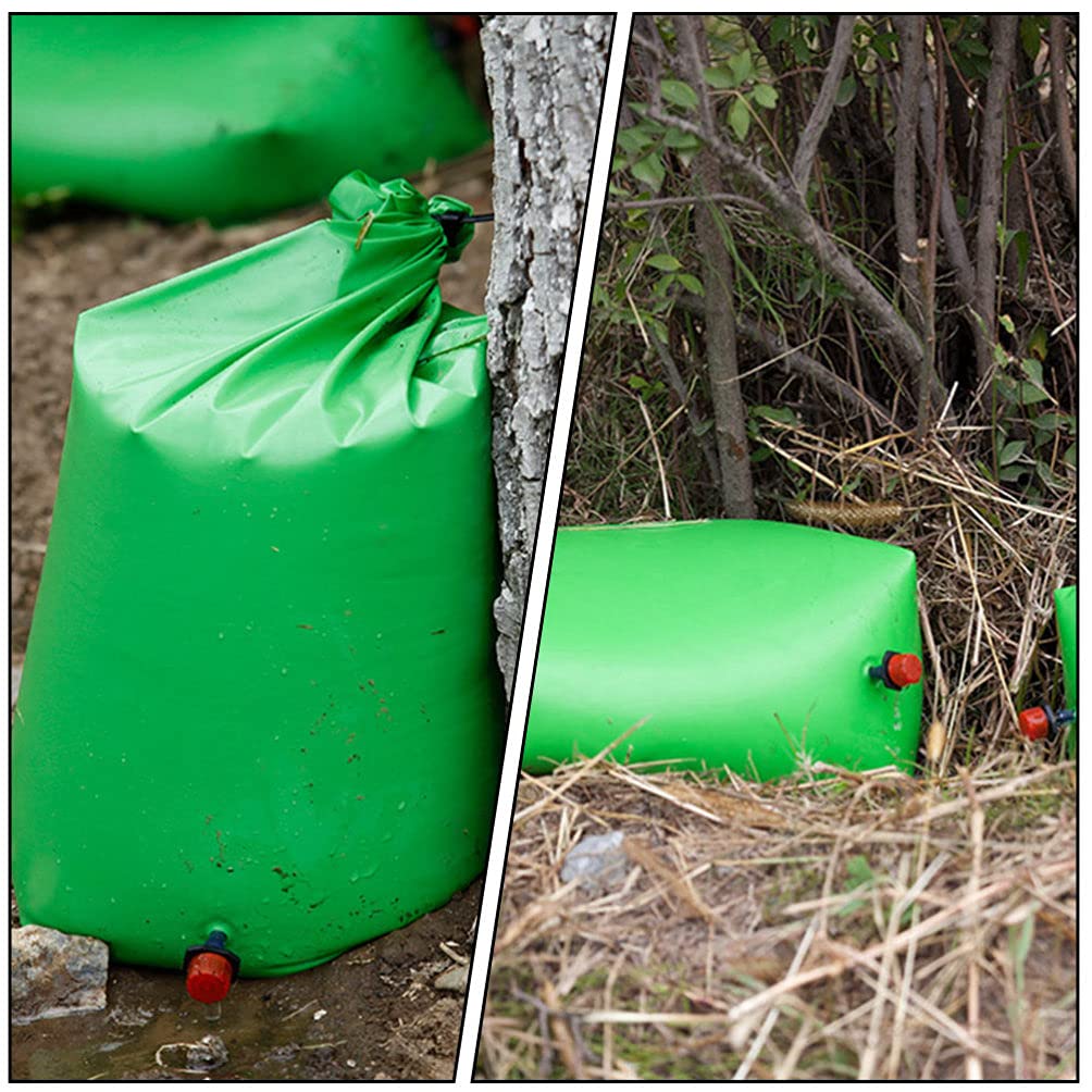 Happyyami Trees Drip Irrigation Bag Flower Watering Bag Planting Water Bag Tree Garden Watering Bag Trees Tree Drip Watering Bag Water Bag for Irrigation Dripping Water Watering can PVC