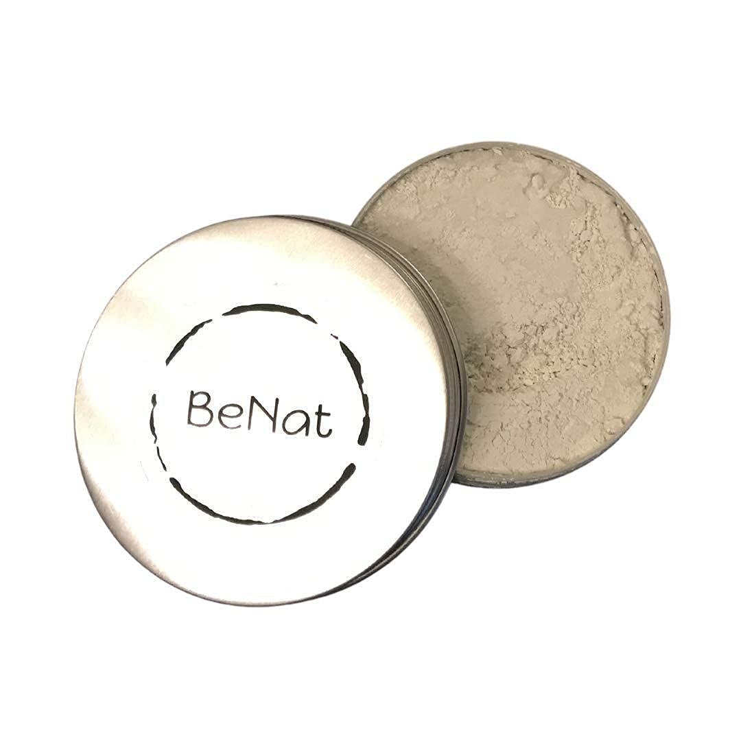 BeNat. Toothpowder Bundle. 3-Pack. Eco-Friendly. All-Natural. (1) Toothpowder in a Reusable Case, (1) Toothpowder Refill, (1) Bamboo Toothbrush.