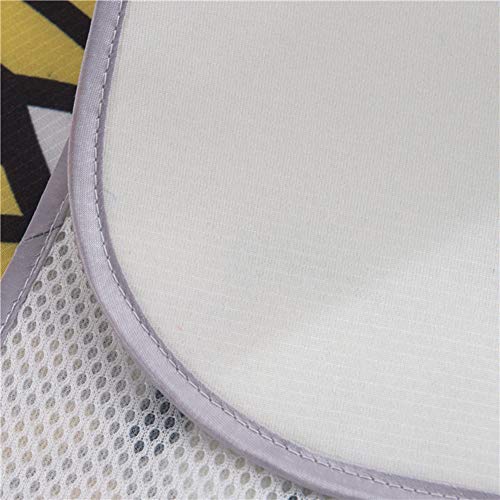 Amadon Foldable Sleeping Mats Cute Printing Summer Cooling Sleeping Mat Pad with Pillow Breathable Rest Mat for Baby Toddler Children Bed,I,47.2x23.6 inch / 120x60 cm