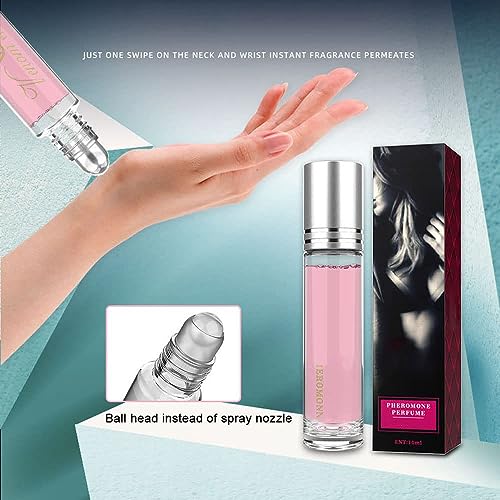 2Pcs Phero Perfume, Lunex Phero Perfume, Phero Perfume for Women, Ferromont Perfume for Women, Roll On Perfume Phero Oil, Portable Perfume Long Lasting Female (A)