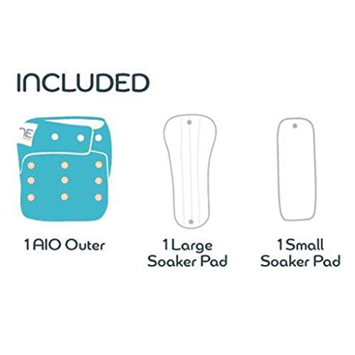 GroVia Buttah O.N.E. Reusable Baby Cloth Diaper (Clay)