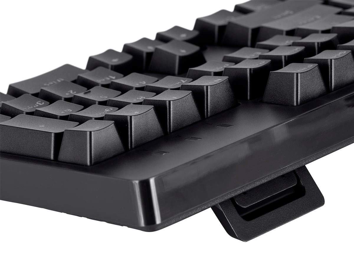 Monoprice Dark Matter Collider Mechanical Gaming Keyboard - Cherry MX Red, Full RGB Customization, Wired, Full N-Key Rollover