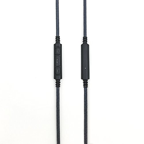 Audio Cable with in-Line Mic Remote Volume Compatible with Sony MDR-10R, MDR-1RBT, MDR-10RBT, MDR-1A Headphone and Compatible with Samsung Galaxy Huawei Android